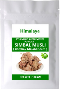 HIMALAYA NATURAL Simbal Musli Powder / Semal Musli ( Bombax Malabaricum ...