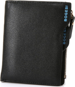 BOGESI Men Casual, Formal Black Artificial Leather Wallet Black ...