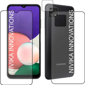 NIK-INOV Screen Guard for Samsung Galaxy A22 5G FRONT, Samsung Galaxy ...