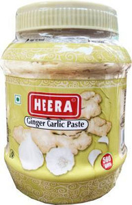 HEERA Ginger Garlic Paste 500g , Adrak Lesan Paste , Allam Paste Price ...