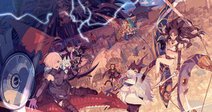 Fate Series Fgo Fate Grand Order Anime Girls Matte Finish Poster Paper ...