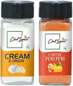 ChetSpice Cheese Peri Peri and Cream Onion Powder Seasoning Price in ...