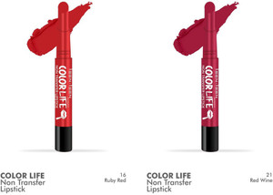 Teen.Teen Colorlife Combo (Ruby Red, Red Wine, 4.2 g) - Price in India ...