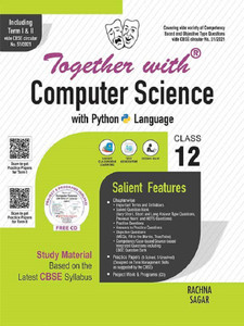 Together With Computer Science with Python Study Material for Class 12 ...