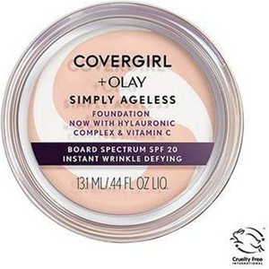 COVERGIRL + Olay Simply Ageless Wrinkle Defying Foundation Compact 22 ...