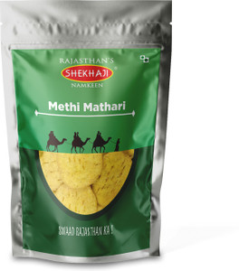 shekhaji Methi Mathri 400 gm ( Pack of 2- 200 gm each ) | Chai Time ...
