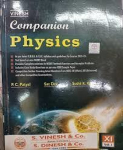 COMPANION PHYSICS VOL I & II CLASS -XI: Buy COMPANION PHYSICS VOL I ...