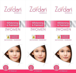 ZORDAN Whitening & Glow Cream (150 gm) (Pack Of 3) Price in India - Buy ...