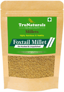 Trunaturals Unpolished Foxtail Millet 1.8Kg | Foxtail Millet Rice ...