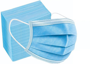 Xcare Pack-10 Surgical Mask With Melt Blown Fabric Layer 3 Ply Mask ...