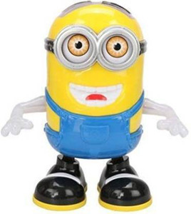Dcare Dancing Minion with Music, Flashing Lights, Battery Operated ...