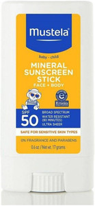 Mustela Sunscreen - SPF 50 Mineral Baby Sunscreen Stick SPF 5 . - Price ...