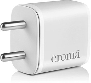 Croma 18 W 3.1 A Multi-pin Wall Charger for Mobile with Detachable ...