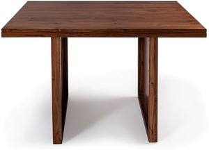 Wakefit Cinnamon Teak Solid Wood 4 Seater Dining Table Price in India ...