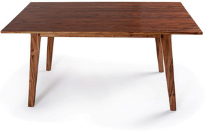 Wakefit Clove Teak Solid Wood 4 Seater Dining Table Price in India ...