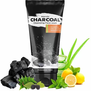 MORVIN Charcoal Cleansing Facewash Face Wash - Price in India, Buy ...