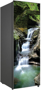 wallpics 160 cm Vastu Beautiful waterfalls Fridge Sticker skin Fully ...