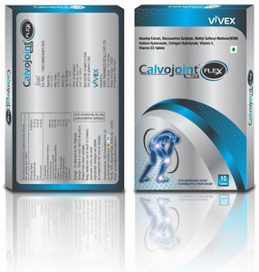 Calvojoint Flex V-D3 Glucosamine, MSM, Rosehip Joint Flexibility|Pain ...