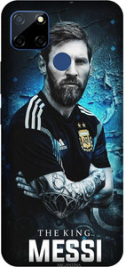 bigcraft Back Cover for REALME C25 messi Football Player Printed Back ...