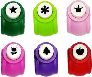Flipkart.com | Phedarus DIY Art & Craft Small Paper Punch Set, Mini ...