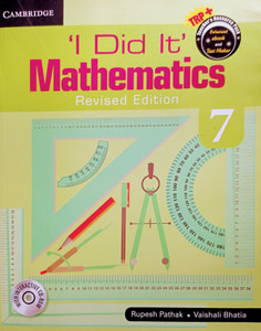 I Did It Mathematics Class 7: Buy I Did It Mathematics Class 7 by ...