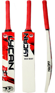 LYCAN Wild beast " Tennis ball " Poplar Willow Cricket Bat - Buy LYCAN ...