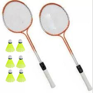 Matul Sports Badminton Racquet Set Of 2 Piece With 6 Piece Nylon ...
