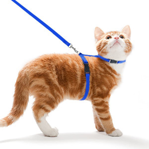 SHAFIRE Cat Harness Leash Nylon Set for Cat Rabbit Kitten and Small Pet ...