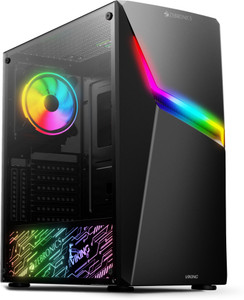 ZEBRONICS ZEB-939B-VIKING Mid tower Cabinet with USB 2.0 and USB 3.0 ...