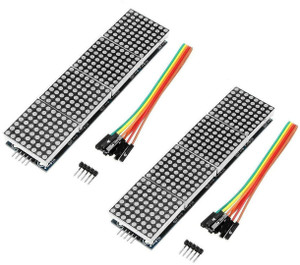 Aktronics MAX7219 Dot Matrix Module For Mega 2560 Microcontroller 4 In ...