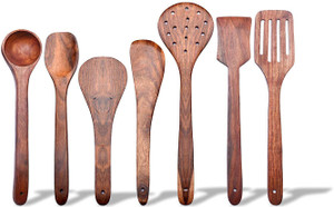 Shiv kitchen Wooden Kitchen Tools, Set of ,Non-Stick Serving and ...