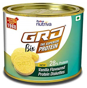 GRD Bix Vanilla Flavoured High protein biscuits with Immuno Nutrients ...