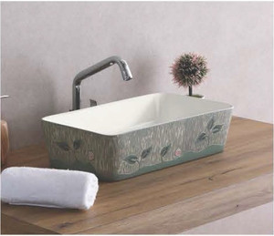 SONARA ROTTO VT-003 (18''X10''X05'') ART COLOUR WASH BASIN OVER OR ...