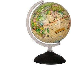 rickwick GLOBE LAMINATED DESK TOP POLITICAL World Globe Price in India ...