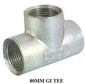 Unik 80MM GI TEE PACK OF 1 3-Way Tee Pipe Joint Price in India - Buy ...