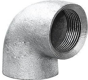 Unik 32MM GI ELBOW PACK OF 2 2-Way 90 Degree Elbow Pipe Joint Price in ...