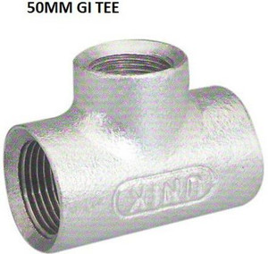 Unik 50MM GI TEE PACK OF 1 3-Way Tee Pipe Joint Price in India - Buy ...