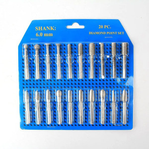 AASONS 20 pcs Diamond Burr Rotary Bit Set Price in India - Buy AASONS ...