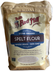 Bob'S Red Mill Spelt Flour 624gm stone grounded (Product of USA) Price ...