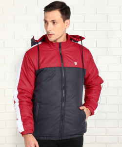 PROVOGUE Full Sleeve Colorblock Men Jacket - Buy PROVOGUE Full Sleeve ...