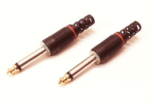 ERHIndia (Pack of 2 pc) 6.3mm Stereo Male Pin Mic Pin Connector for ...