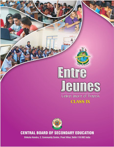 Entre Jeunes Class 9 (Language-French) Book CBSE NCRT: Buy Entre Jeunes ...
