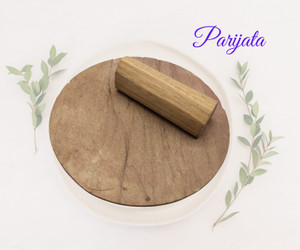 Parijata Chandan stick with rubbing stone, chandan pata 6 inches Board ...