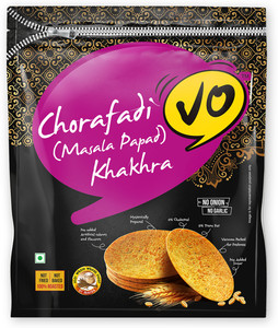 VO Chorafadi (Masala Papad) Khakhra Round Sharing Pack Price in India ...