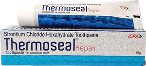ICPA Rapid action Fluoride toothpaste Thermoseal Repair Toothpaste ...