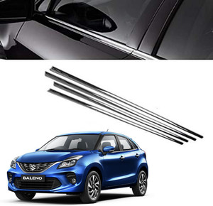 Rimpil Lower Window Garnish Baleno Chrome Maruti Baleno Side Garnish ...