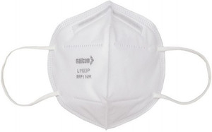 Mallcom Mallcom L1103P White Half Mask 4 Ply FFP1 Face Mask With Ear ...