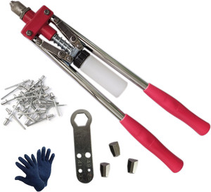 Inditrust 17inch Hand Gun with GLOVES collection bottle 3pcs Jaw and 30 ...