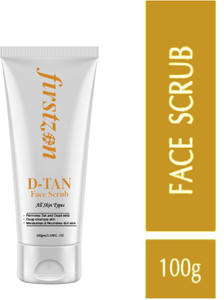 FIRSTZON De-Tan Face Scrub | D tanning and exfoliation face scrub ...