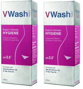V Wash V wash Intimate Hygiene pack of 2 Intimate Wash Price in India ...